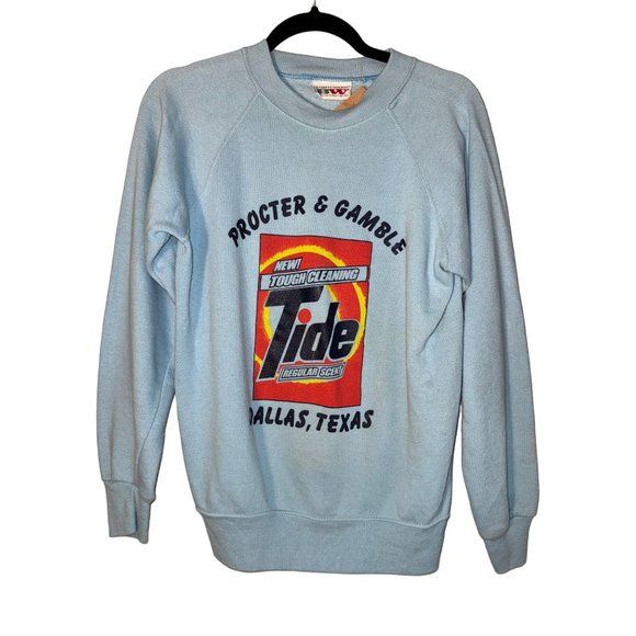 Shirts | Vintage Tide Shirt Proctor And Gamble Tide Sweatshirt | Poshmark